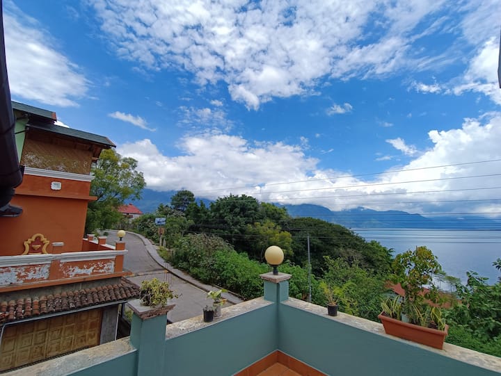 La Vita è Bella: Apto Con Terraza Y Amaneceres - San Pedro La Laguna