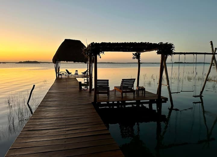 Maria’s Loft En Planta Alta. Bicicletas Y Kayaks. - Bacalar