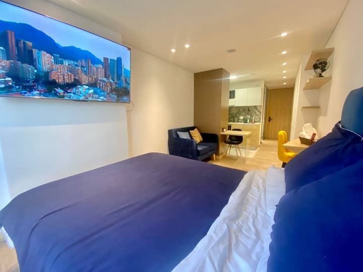 Relaxing Loft Full Equipment | Wifi 900 Mb - Bogotá