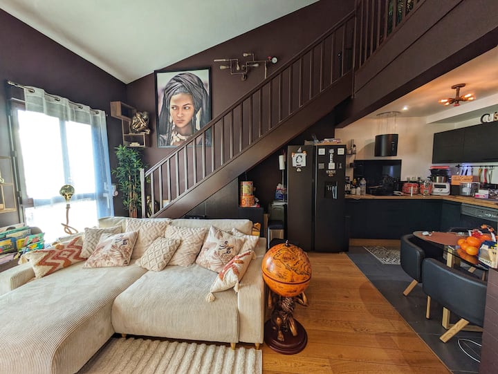 Duplex Luxe / 10min Paris - Romainville