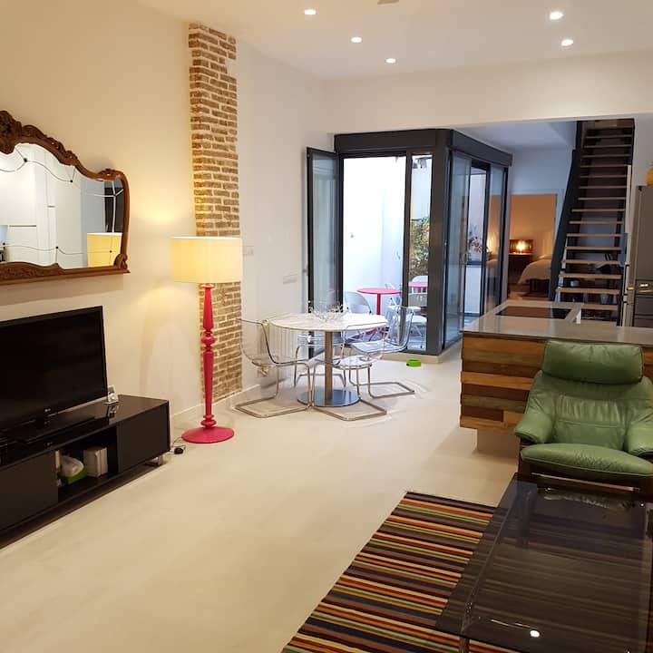 Grand Appartement De Loft Moderne à Ruzafa - Valencija