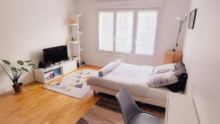 Studio Cosy à 5 Min à Pied De La Gare ! - ibis Paris Marne la Vallee Emerainville