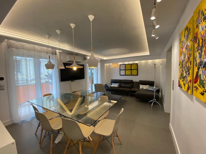 New 4 Bedrooms, 3 Full Baths, A/c, Lift, Parking! - Plage de Monaco (Larvotto)