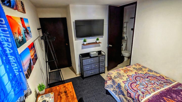 Propio Baño/entrada, 2 Camas, 1 Cuadra De Reforma - メキシコシティ