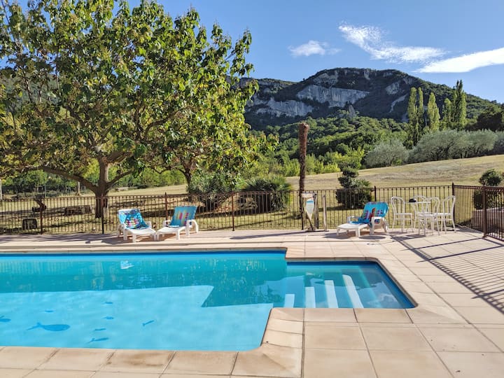 Villa Lavande Piscine Chauffée, Tennis, Mini-golf - Nyons