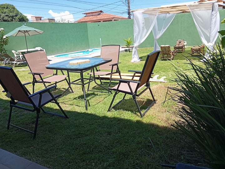 Casa16 Vá A Pé A Praia  Com Piscina. - Vila Velha