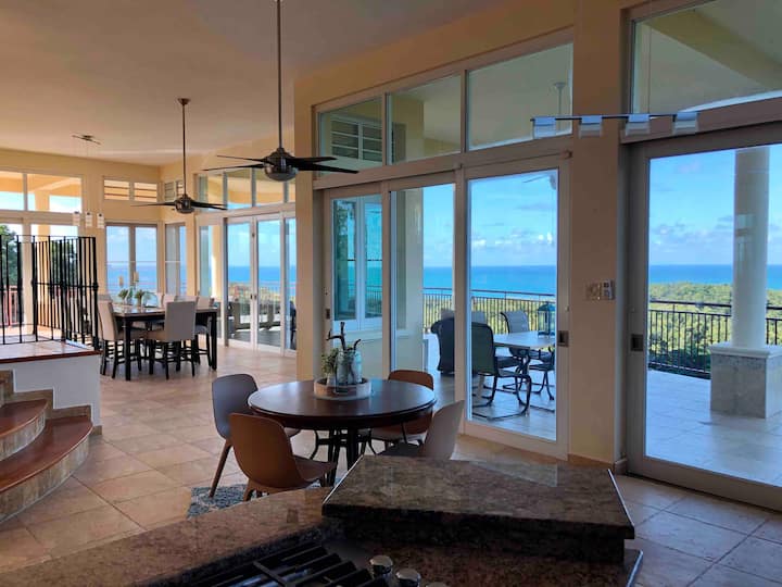 Large Villa/spectacular Ocean Views/ Pool/ Private - Fajardo