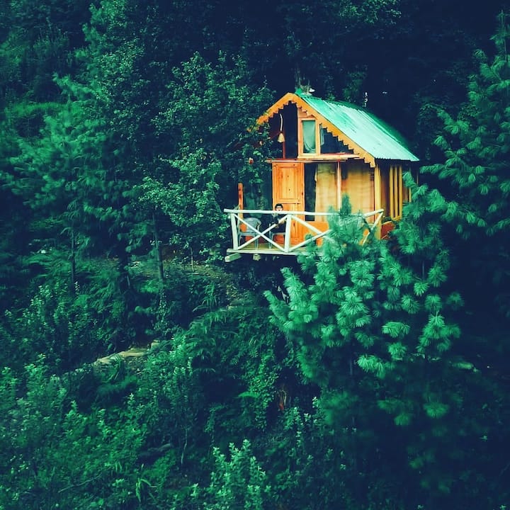 Jibhi, Tandi Tree House, Wi-fi, Smrttv Garden Etc. - Jibhi