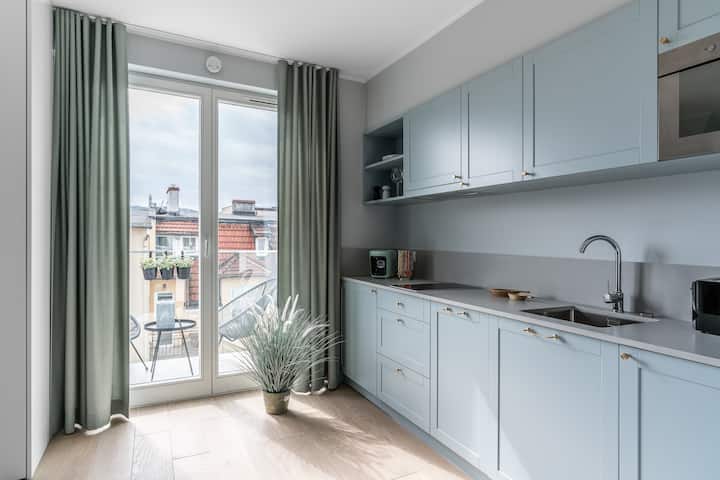 Laguna 2 - Studio For Two With Balcony - Sopot