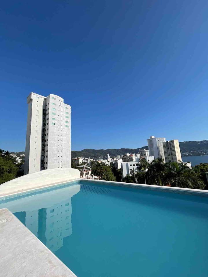 3 Bedroom Apt In La Costera Area - Acapulco