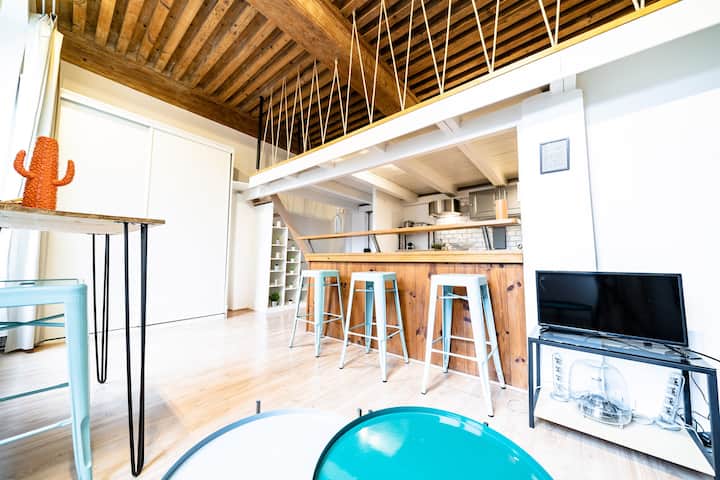 Joli Studio Rénové Saxe Gambetta - Lyon