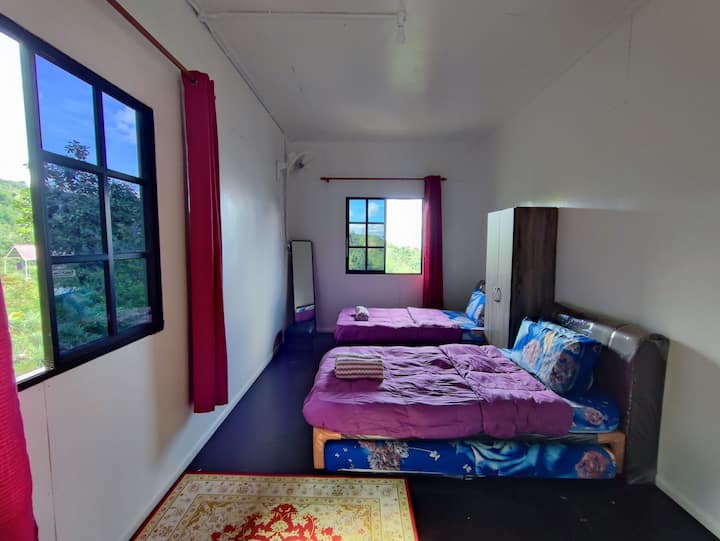 Private Room Baranggi- Farmstay Near Mt.kinabalu - Kota Belud