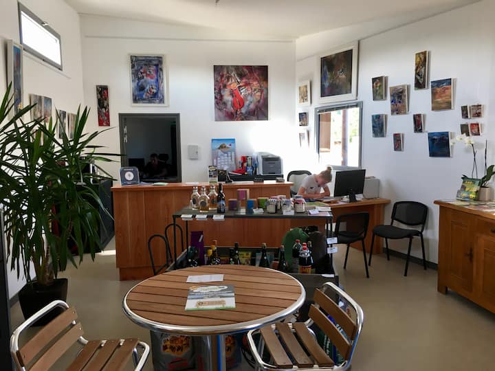 Confortable Chambre Atypique En Bois Accès Piscine - Saint-Pair-sur-Mer
