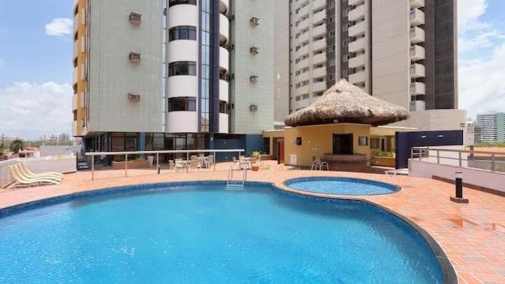Excelente Flat Numa Praia Especial - São Luís