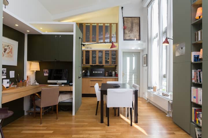 Loft Batignolles : Charme, Calme, Clair - Neuilly-sur-Seine