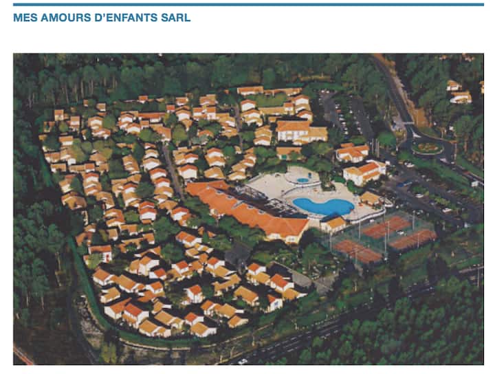 Maison à 5 Min De La Plage :Résidence Avec Piscine - Soustons