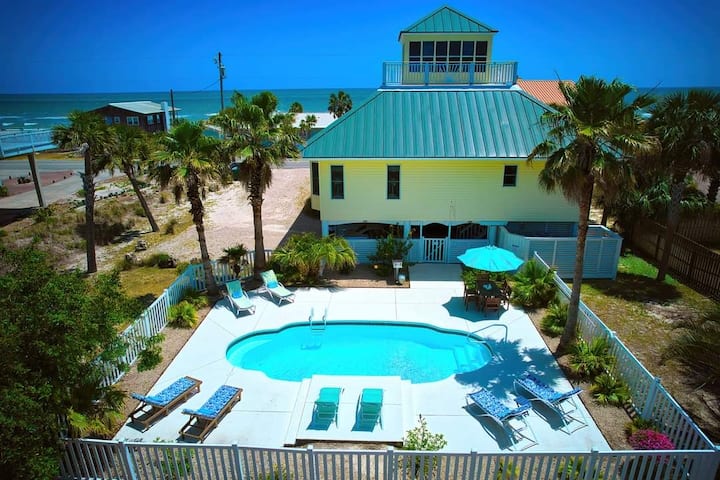 Oceanview/pool/ Pet-friendly/sleeps 10/4 Bed 3bath - St. George Island, FL