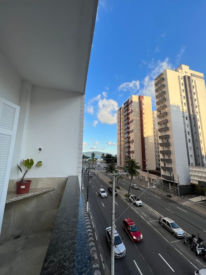 Apartamento Moderno Vista P/mar - Santos
