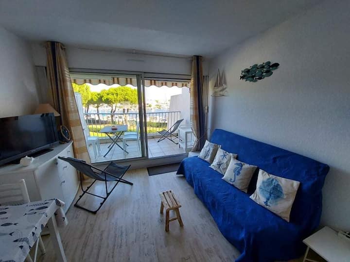 Joli Studio Cabine Avec Vue - Port Camargue