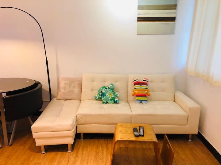 *Nan Baan* A* Cozy Apartment In Tainan *南伴* 兩房一廳套房 - 치구 구