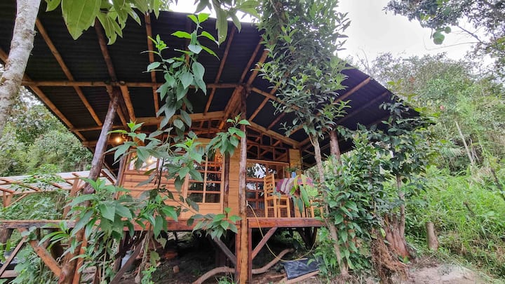 Serene Comfy Off-grid Cobb Cabin - Ucayali