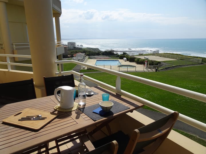 Appartement Vue Océan, Plages Et Ville à Pied - Biarritz