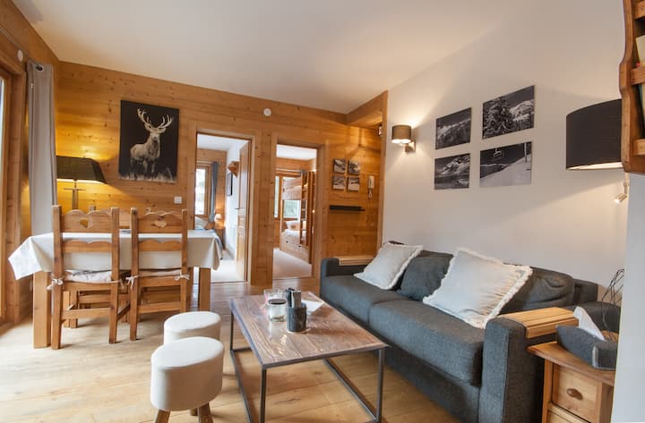 Appartement Chaleureux Proche De Toutes Commodités - Les Contamines-Montjoie