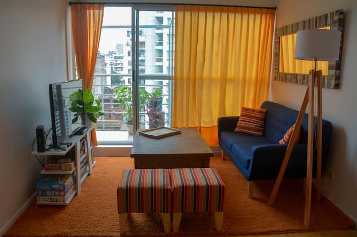 Lovely, Well-located And  Bright Apartment For 3 - Buenos Aires