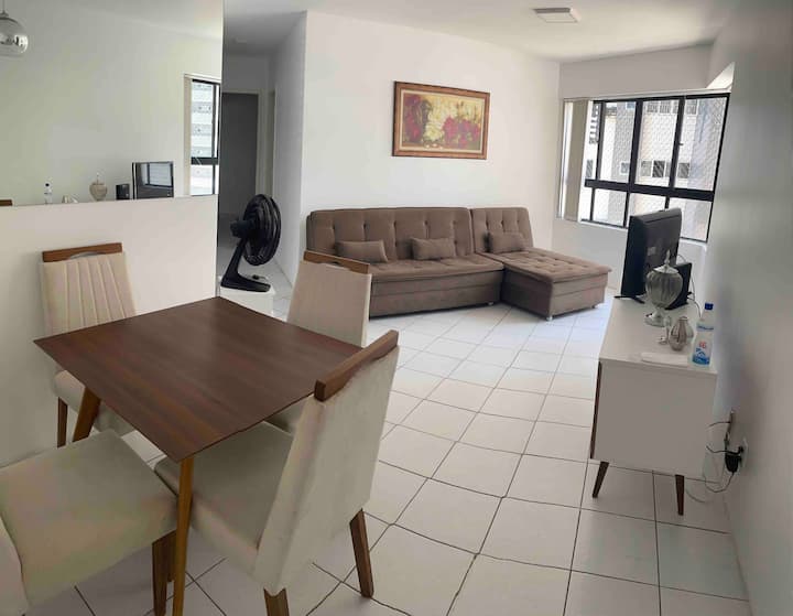 Apartamento,5 Lugares Acolhedor E Bem Localizado. - Recife