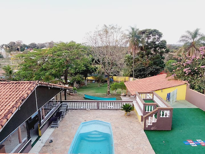 Chácara Calais Em Itu, Diversão E Natureza - Itu