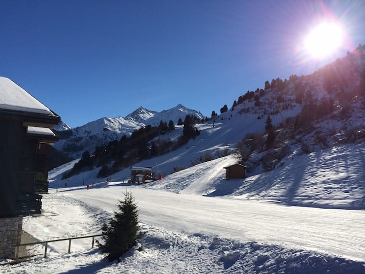 Meribel Mottaret Appartement 3 Pieces Ski Au Pied - Méribel