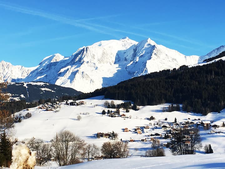 Appartement Combloux Vue Mont Blanc - Sallanches