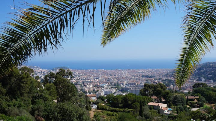 Seul Dans App 2 Pièce 34 M2 Avec Piscine, Vue Nice - Nice