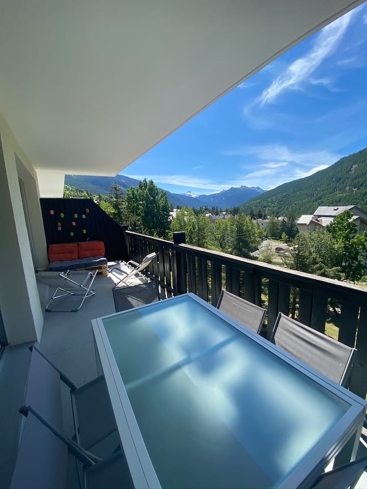 Serre-chevalier T2 6p 150m Pistes Vue Fantastique - Serre Chevalier