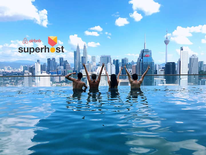 Kl Cit Romantic Bali Style - Klcc Infinity Pool - Kuala Lumpur