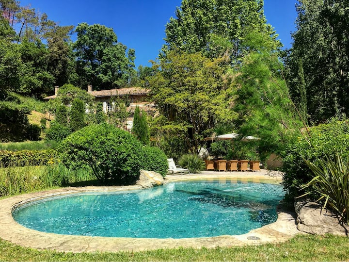 Le Moulin Bas - French Charming Countryhouse - Lac du Salagou