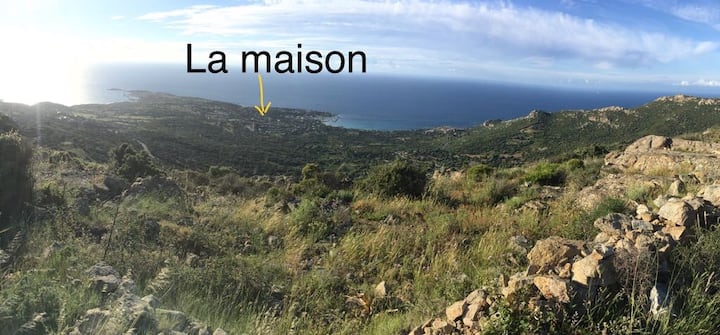 Beau Et Confortable 2 Pièces Vue  Mer/maquis - Algajola