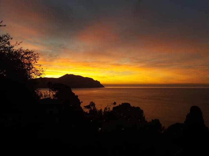 Breathtaking Portofino Promontory Seaview Attico - Recco