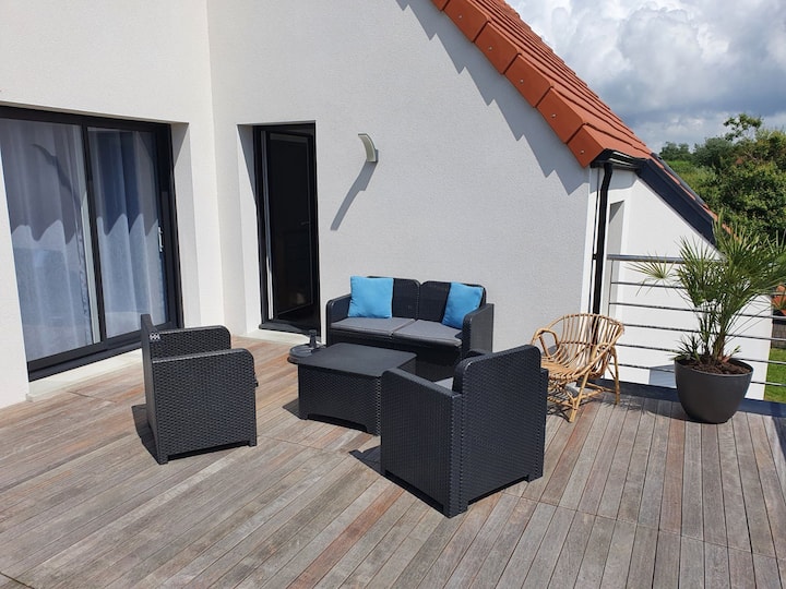 L'éphémère    Chambre Privée Resto Et Plage à Pied - Wissant