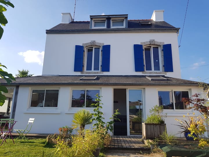 Grande Maison Familiale De Vacances Bourg Plage - Arzano