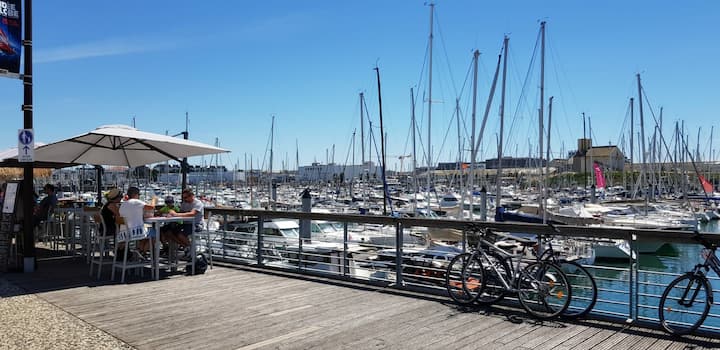 A 2 Pas Du Port Olonna, Lit 160, Balcon, Parking - Olonne-sur-Mer