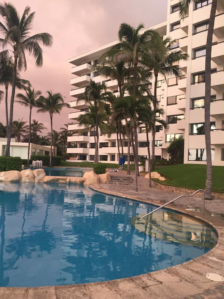 Precioso Depa Con Playa En Zona Diamante - Acapulco