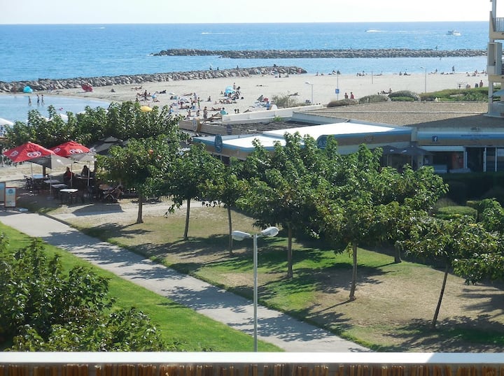 Appart Vue Mer, T2+cabine - Piscine L'été - Palavas-les-Flots