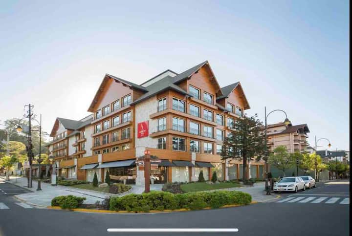 Apto 5* Centro De Gramado - Laghetto Stilo Borges - Gramado