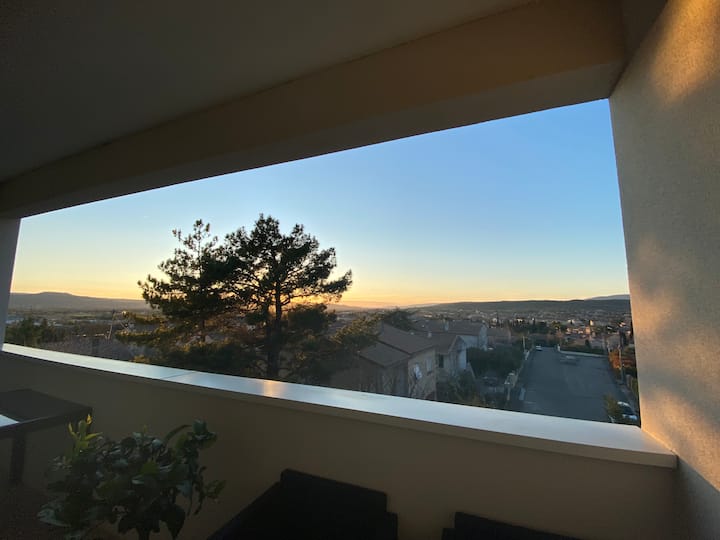 Beau Duplex T3 Vue Panoramique Luberon - Pertuis