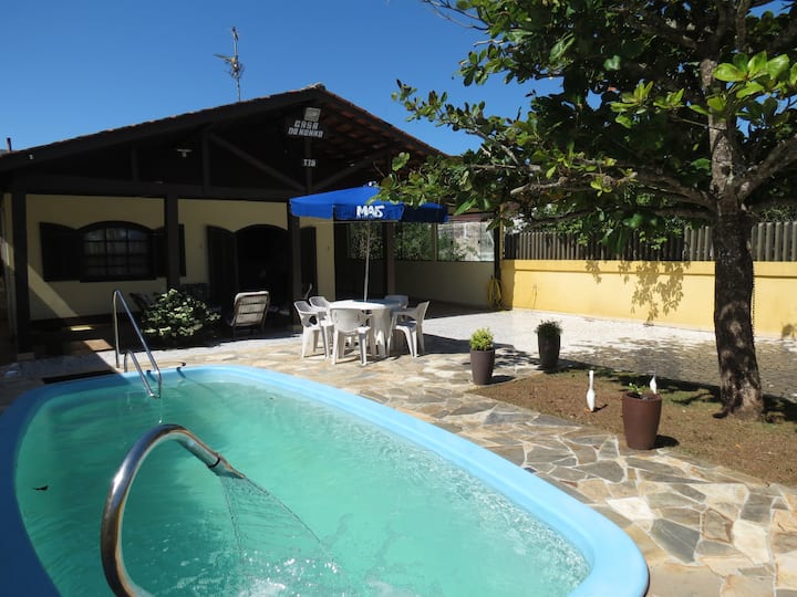 Casa Com Ar Cond. E Piscina! - Guaratuba