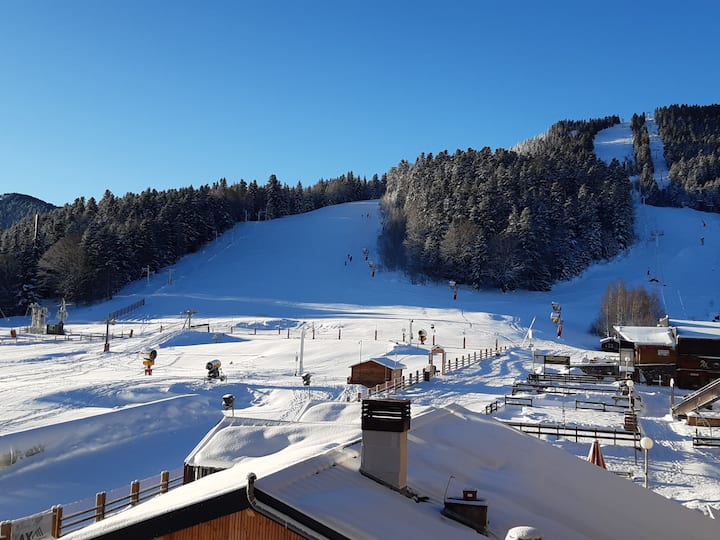Superbe Appartement- Vue Imprenable Pied De Pistes - Plateau de Beille