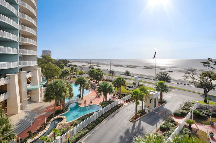 Legacy Towers Amazing Beach View Tower2-401! 3b/3b - Gulfport, MS