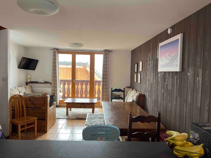 Chalet 10 Pers Plagne Soleil Pied Pistes Garage - Rue du Télémétro