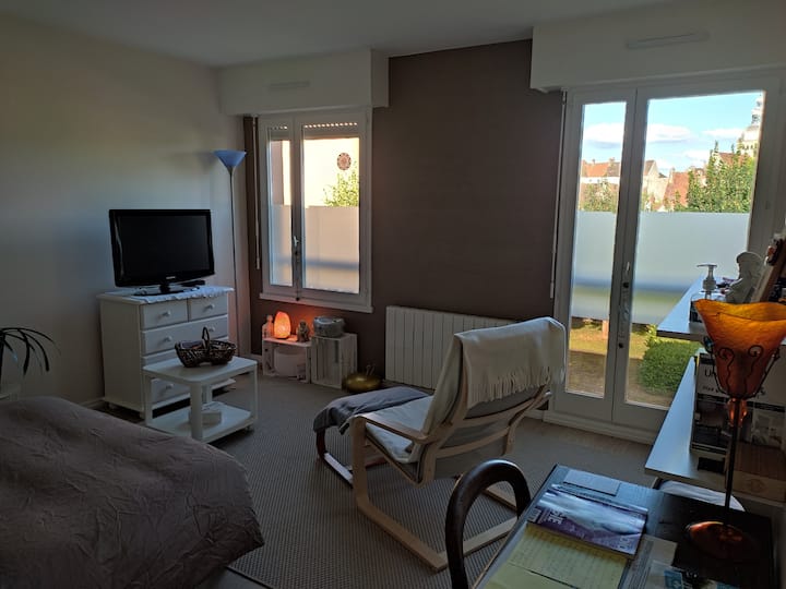 Appartement T1 Cosy Refait à Neuf, En Résidence - Gray